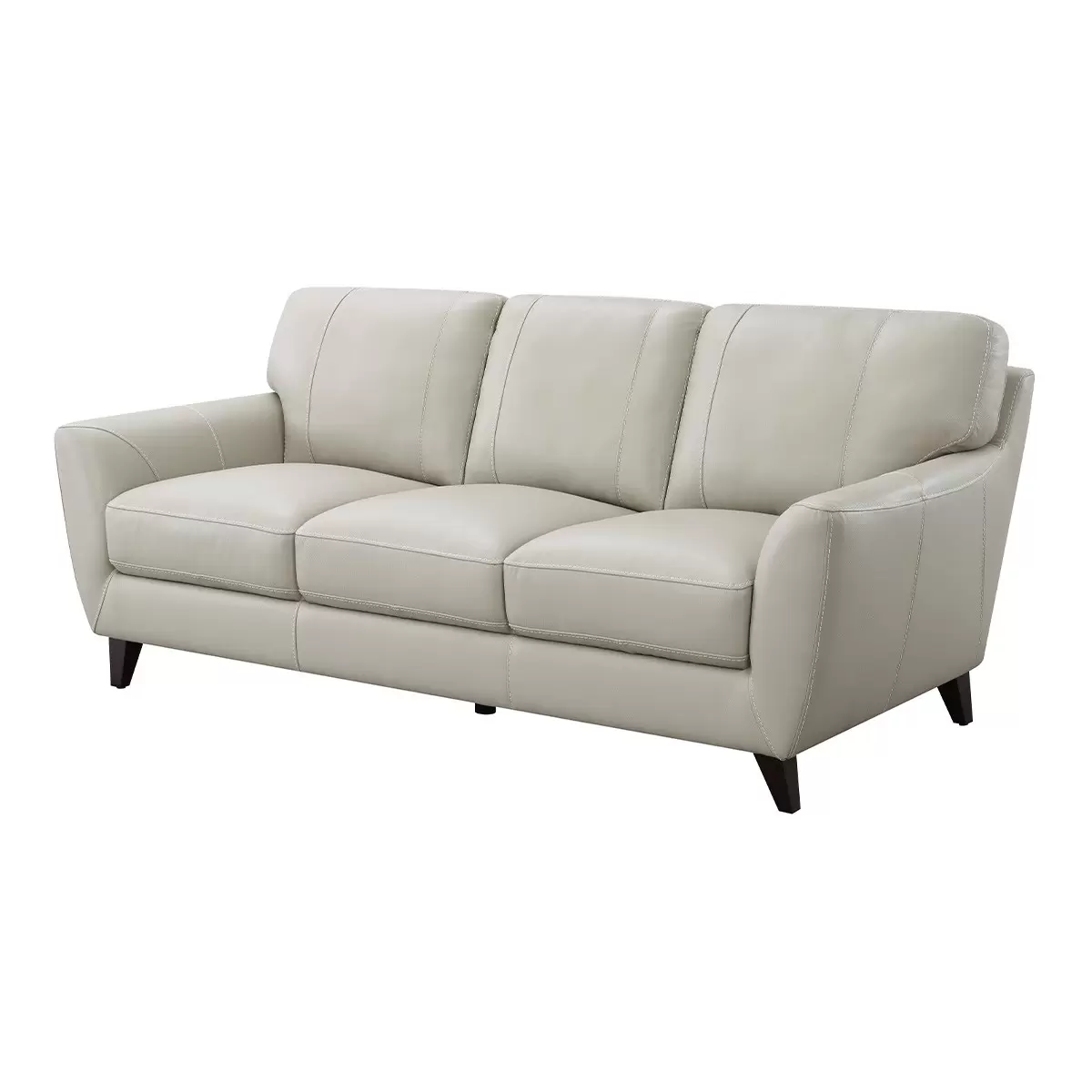 Simon Li 全牛皮三人座沙發 #1570119｜Costco好市多必買推薦