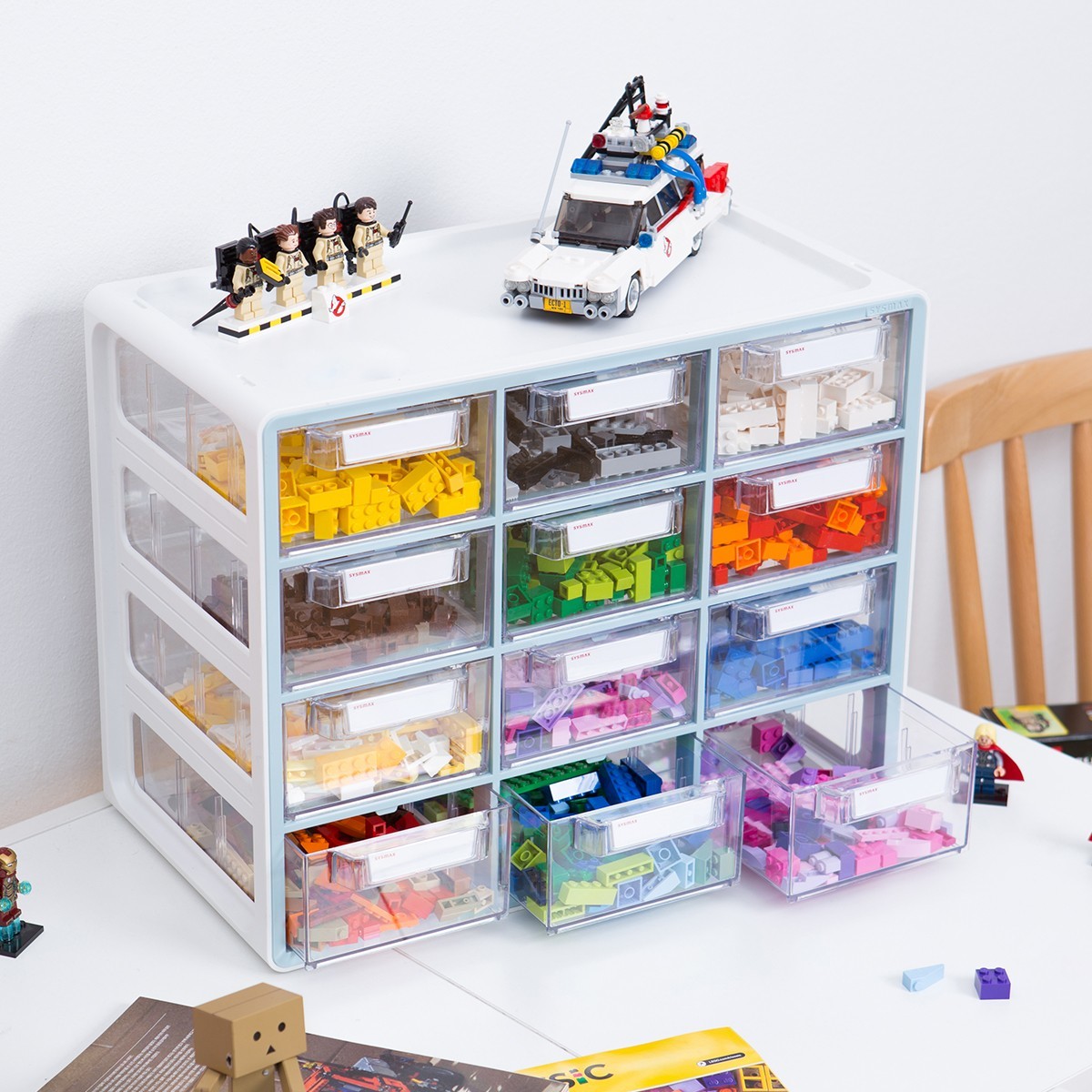 Sysmax 桌上型多用途系統收納盒12格抽屜 | Costco 好市多線上購物