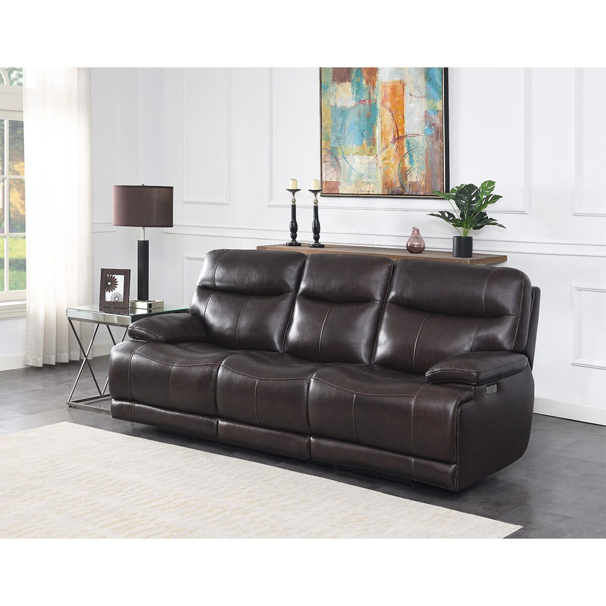 Simon Li 牛皮電動沙發 | Costco 好市多