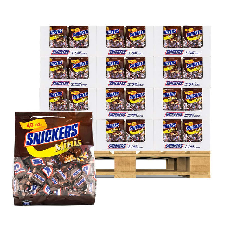 Snickers 迷你巧克力 1134 公克 X 192 組 | Costco 好市多線上購物
