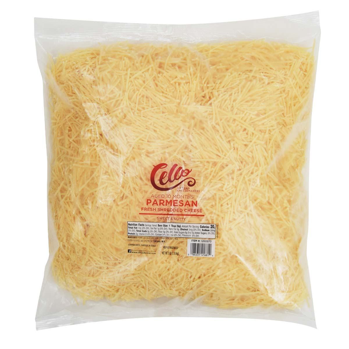Cello 帕瑪森乾酪絲 1.36公斤 | Costco 好市多線上購物
