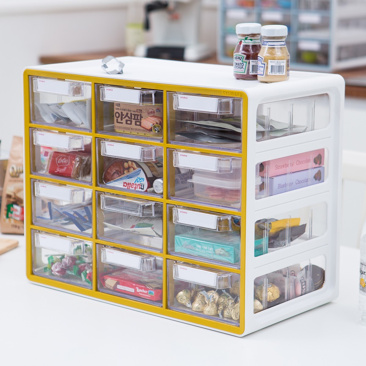 Sysmax 桌上型多用途系統收納盒12格抽屜 | Costco 好市多線上購物