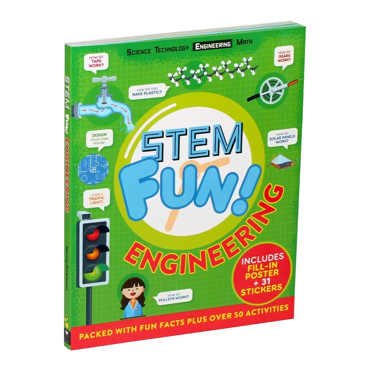 Stem Fun Workbook Assortment 外文書 Engineer #1599877-ENGI｜Costco好市多必買推薦