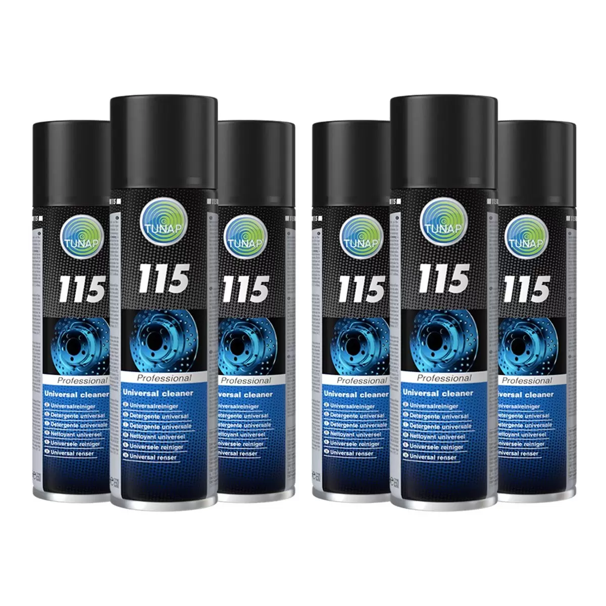 Tunap 115 通用油漬清洗劑 500毫升 X 6入 #134295｜Costco好市多必買推薦