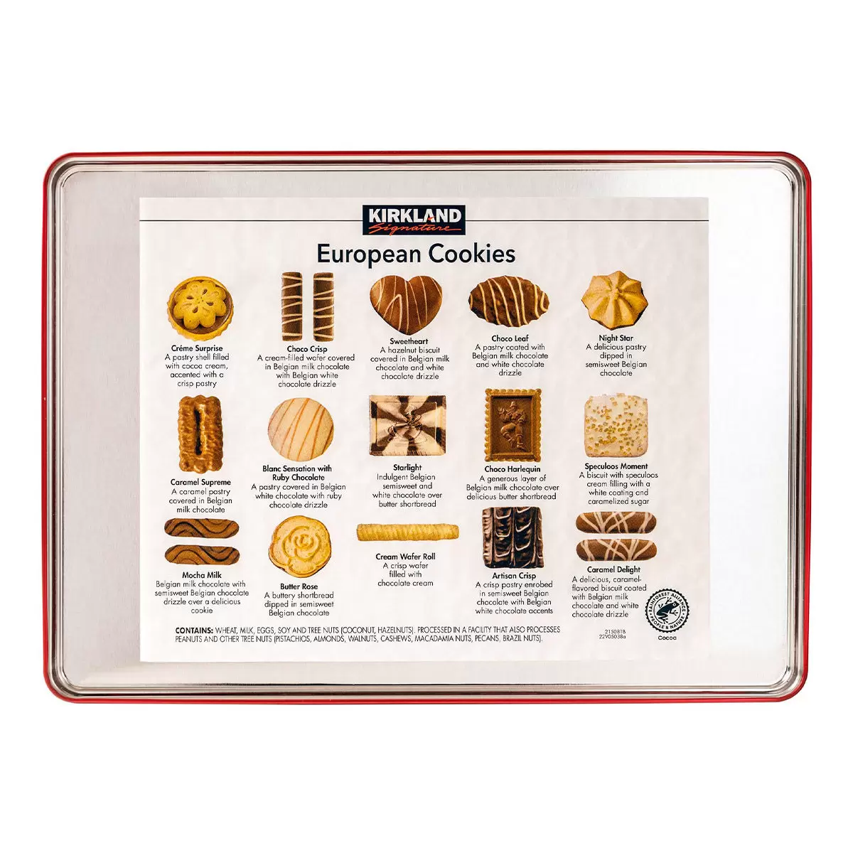 Kirkland Signature 科克蘭 綜合巧克力餅乾 1400公克 #181679｜Costco好市多必買推薦
