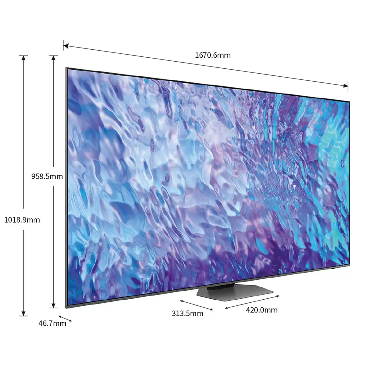 Samsung 75吋 4K QLED 液晶顯示器 QA75Q80CAXXZW #142605｜Costco好市多必買推薦
