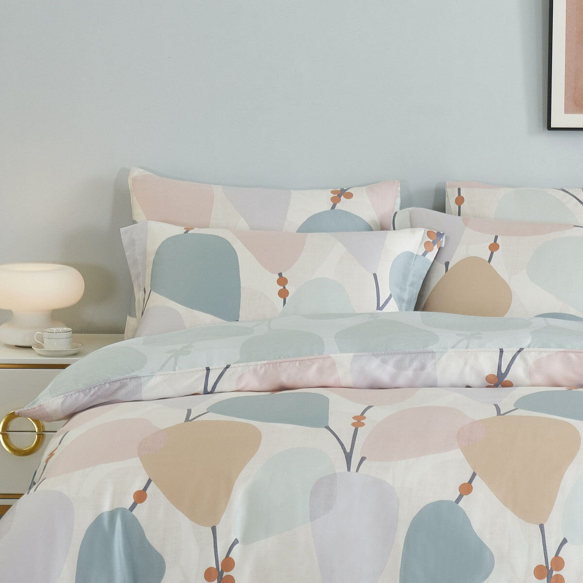 Don Home 300織萊賽爾雙人兩用被套六件組 152 公分 X 190 公分 朵夢 | Costco 好市多