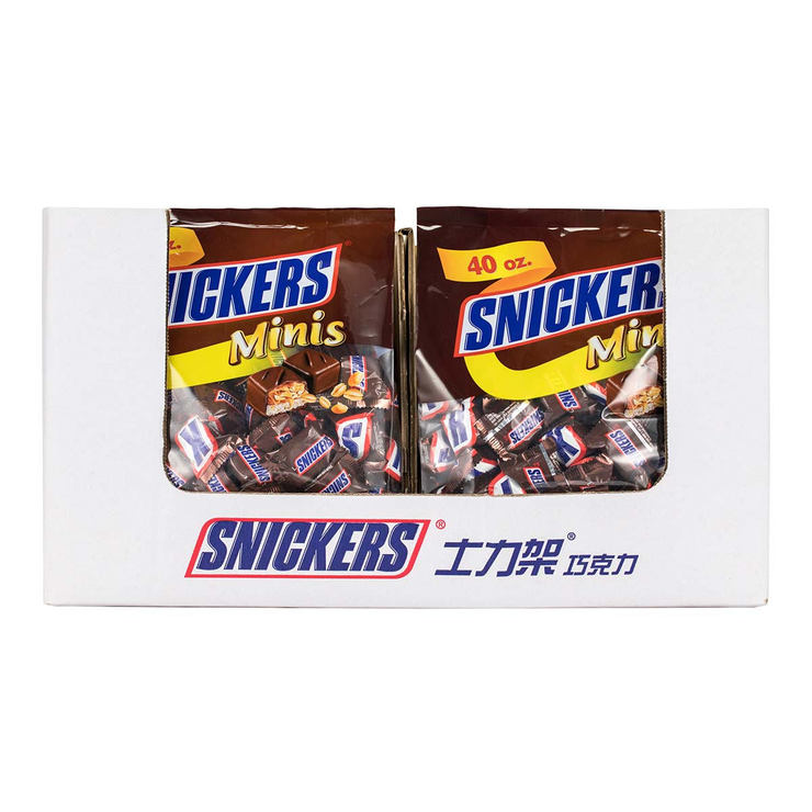 Snickers 迷你巧克力 1134 公克 X 192 組 | Costco 好市多線上購物
