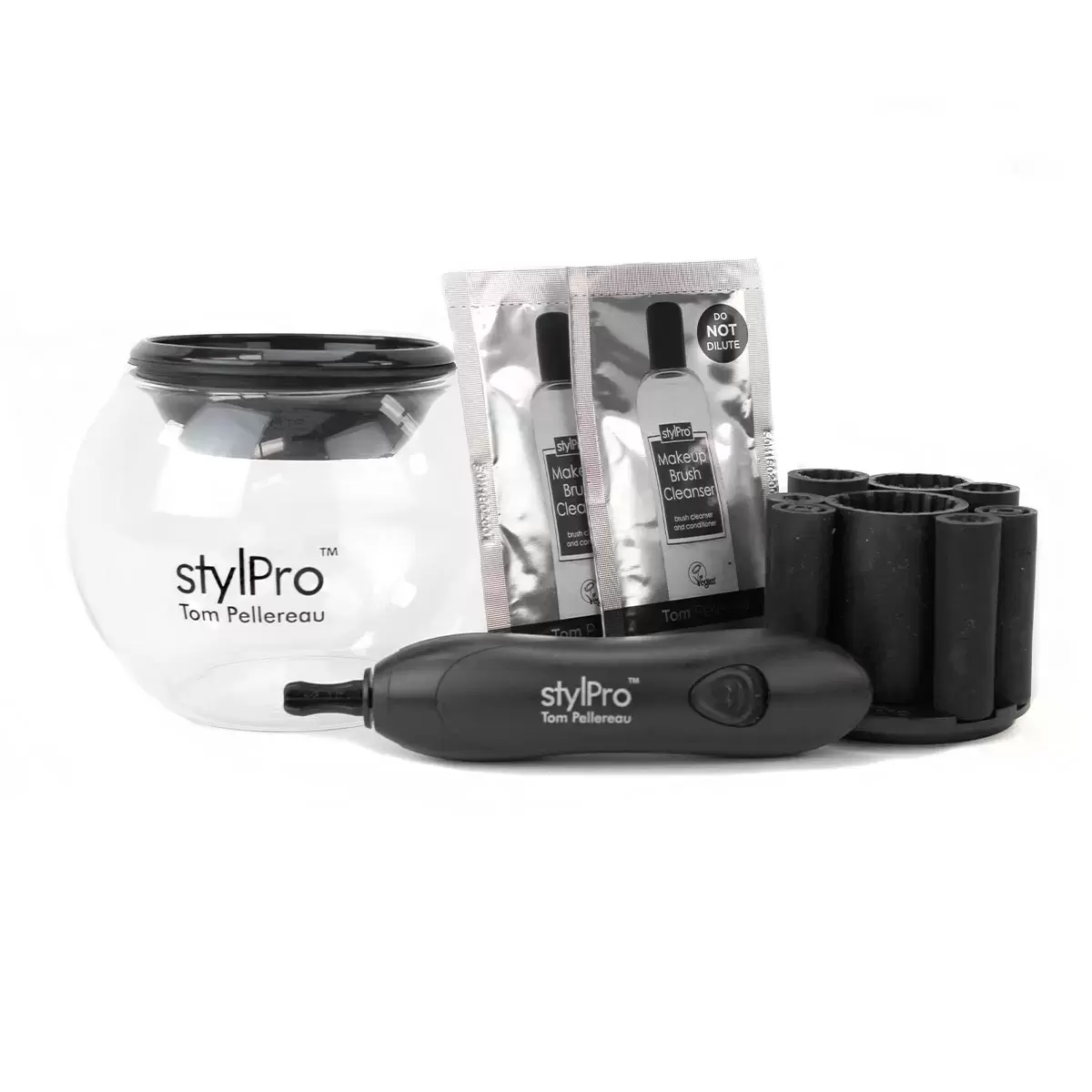 Stylpro 化妝刷具清洗器 + 清潔液 150毫升 #119176｜Costco好市多必買推薦