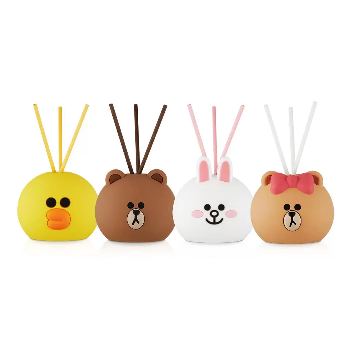 Cocodor LINE FRIENDS 造型系列擴香瓶 50毫升 X 4入組 #139249｜Costco好市多必買推薦