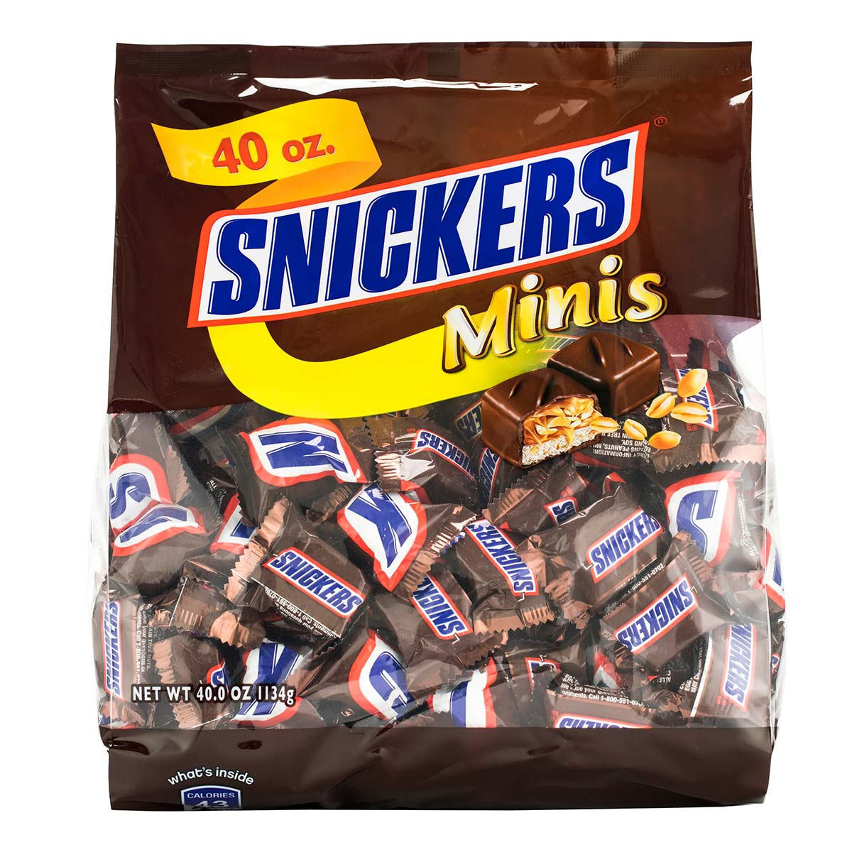 Snickers 迷你巧克力 1134 公克 X 192 組 | Costco 好市多線上購物