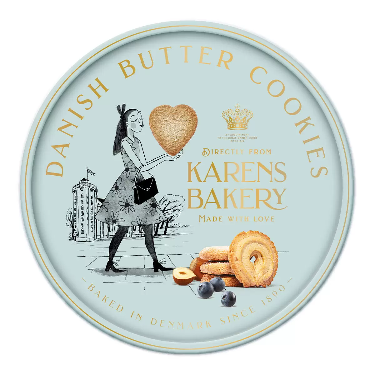 KARENS BAKERY 丹麥奶酥餅 908公克 #136464｜Costco好市多必買推薦