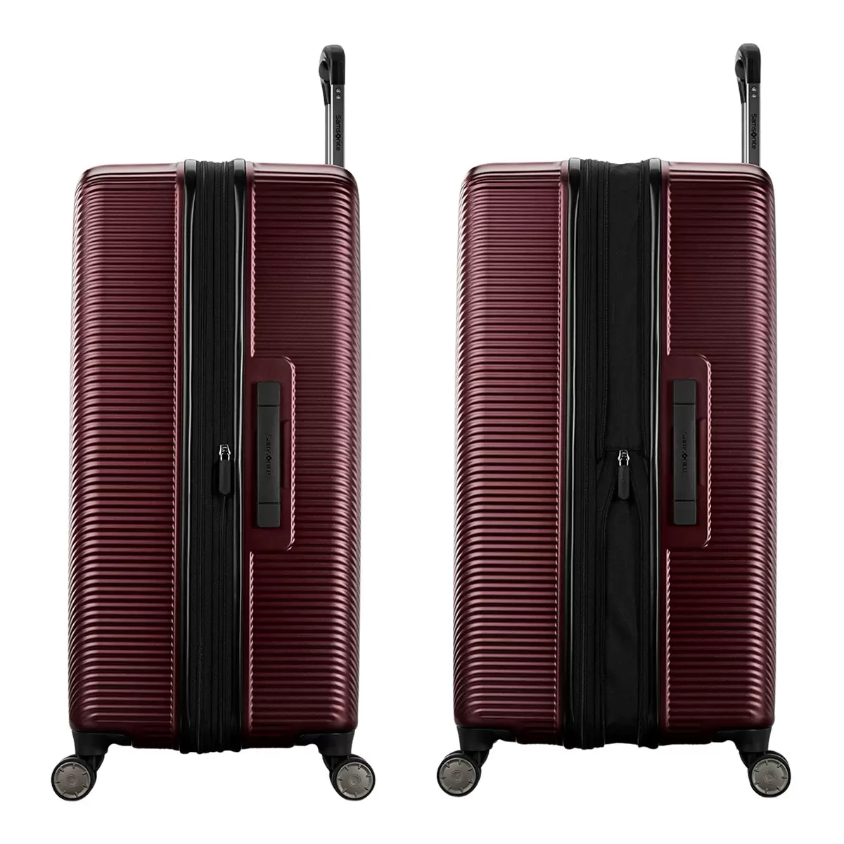 Samsonite Element Xlt 22吋 + 30吋 行李箱 二入組 酒紅色 #1654492-BGY｜Costco好市多必買推薦