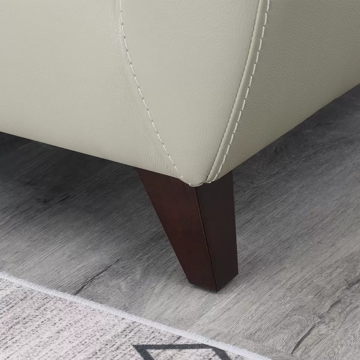 Simon Li 全牛皮三人座沙發 #1570119｜Costco好市多必買推薦