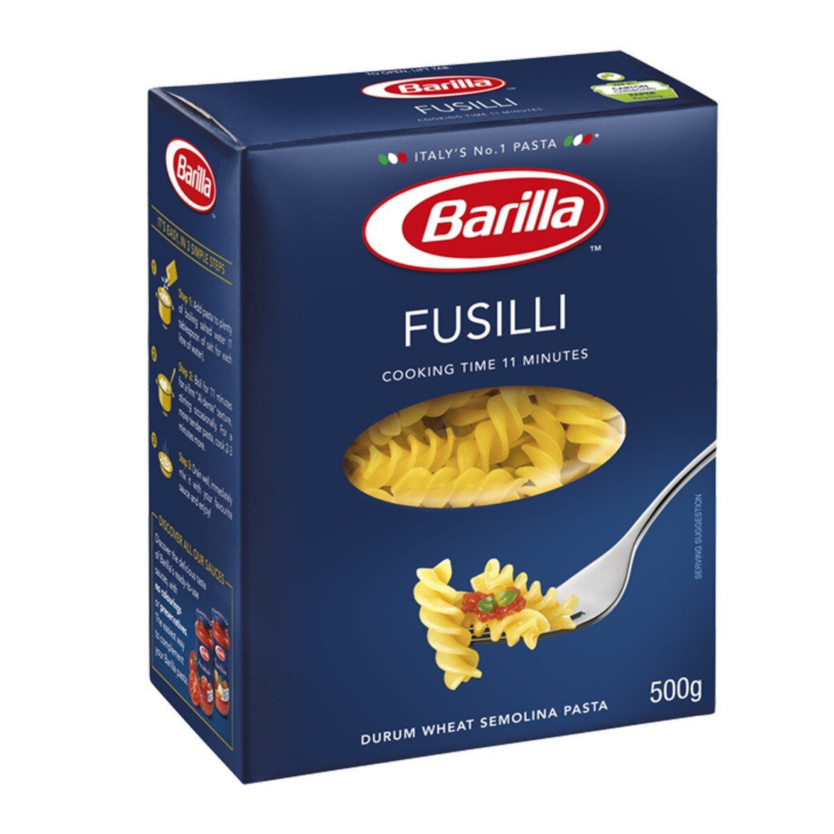 Barilla 百味來 義大利螺旋麵 500公克 | Costco 好市多線上購物